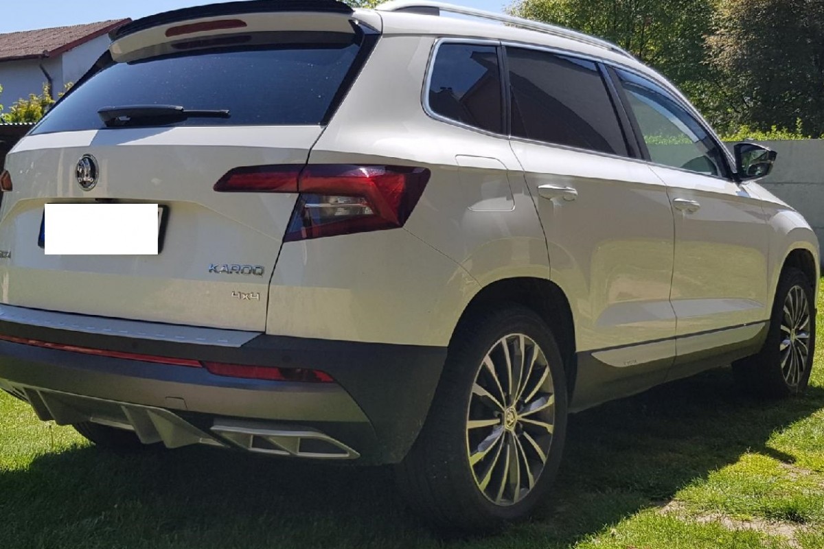 Škoda Karoq - zadní difuzor ALU LOOK | Tuning-in.cz