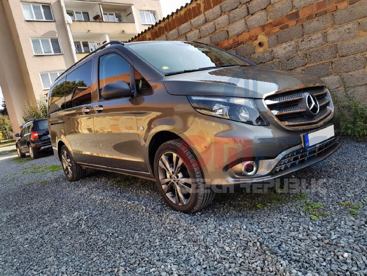 MB Vito W447 - NEREZ CHROM lišty přední masky FULL SET | Tuning-in.cz